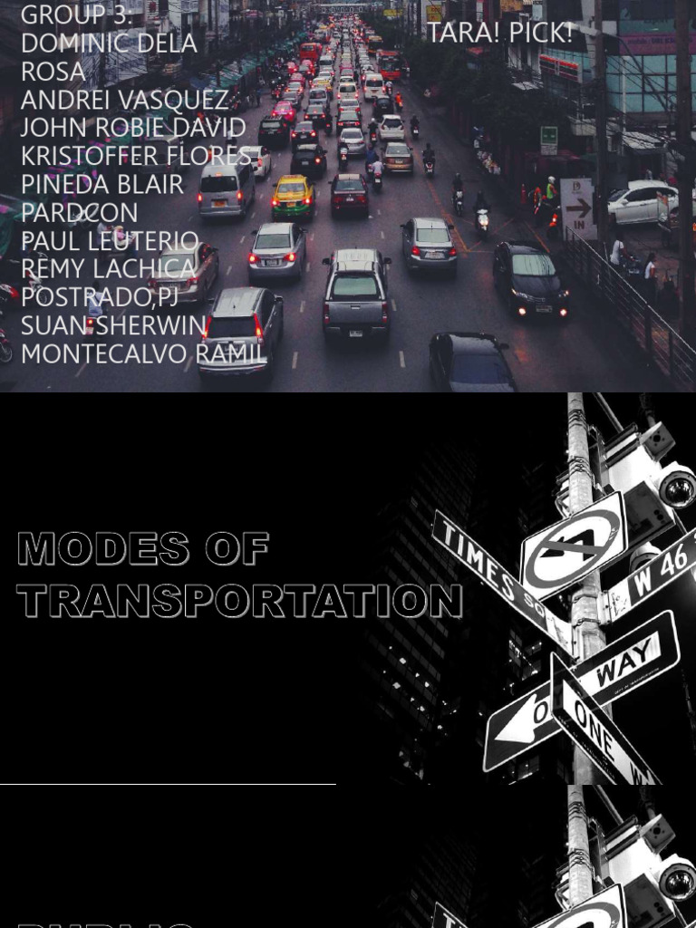 Group 3 Transpo | PDF | Technology & Engineering