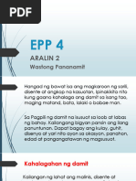 EPP 4 HE - Uri NG Kasuotan | PDF