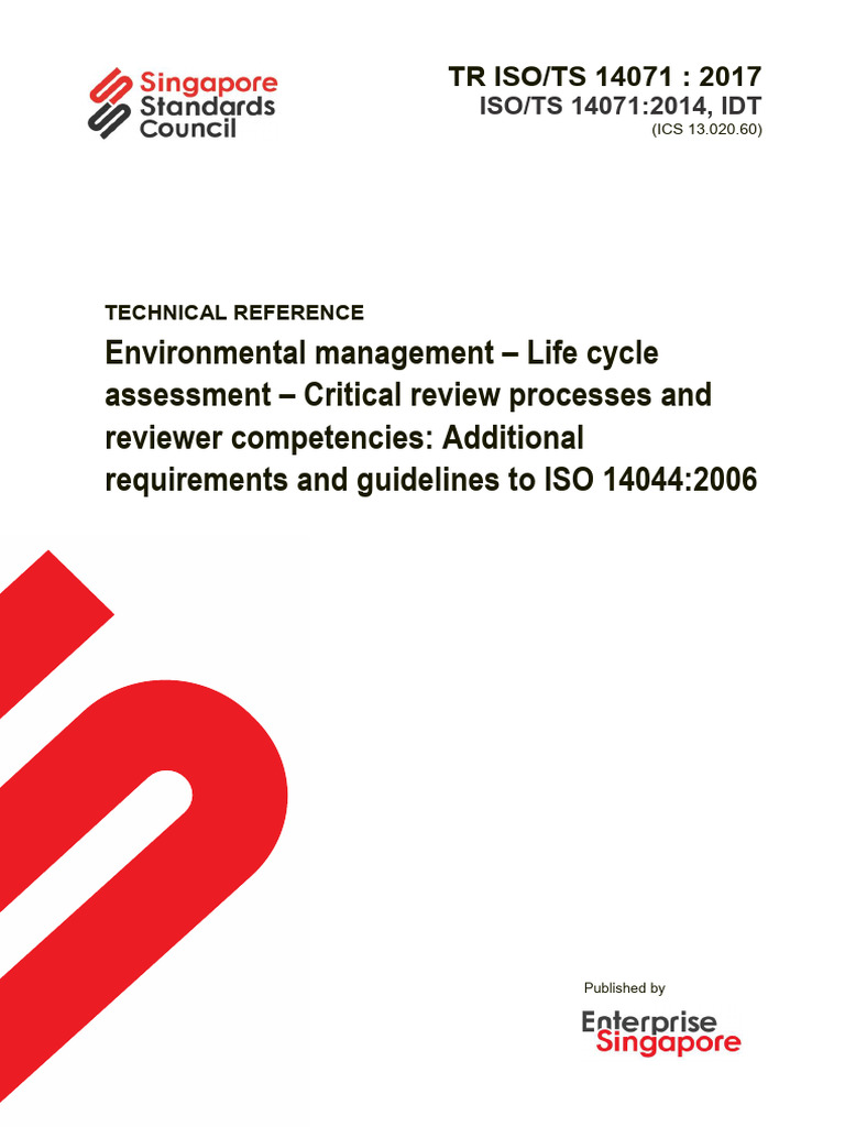 TR Iso Ts 14071-2017 Preview | PDF