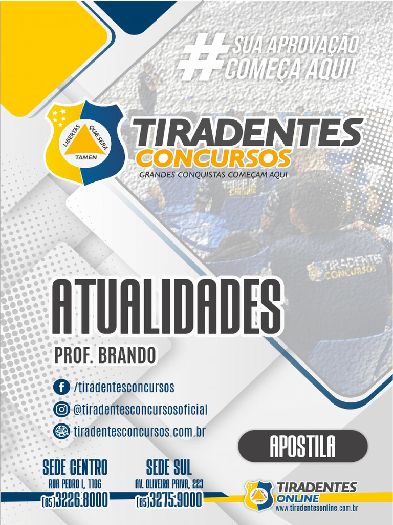 PDF - 26-10-23 - Ap - Atualidades - Prof. de Caucaia - Brando | PDF