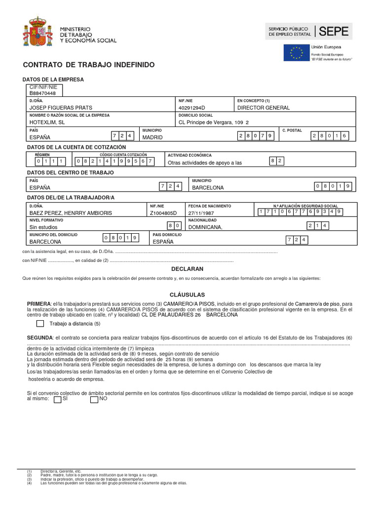 04 01 2024 Cto 300 25h | PDF | Tiempo de trabajo | Derecho laboral