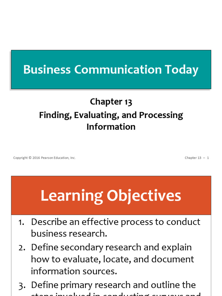 Finding, Evaluating, and Processing Information - Chapter 13 - Decision Analysis | PDF