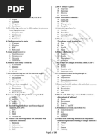 Mycology Mcqs | PDF | Fungus | Candida (Fungus)