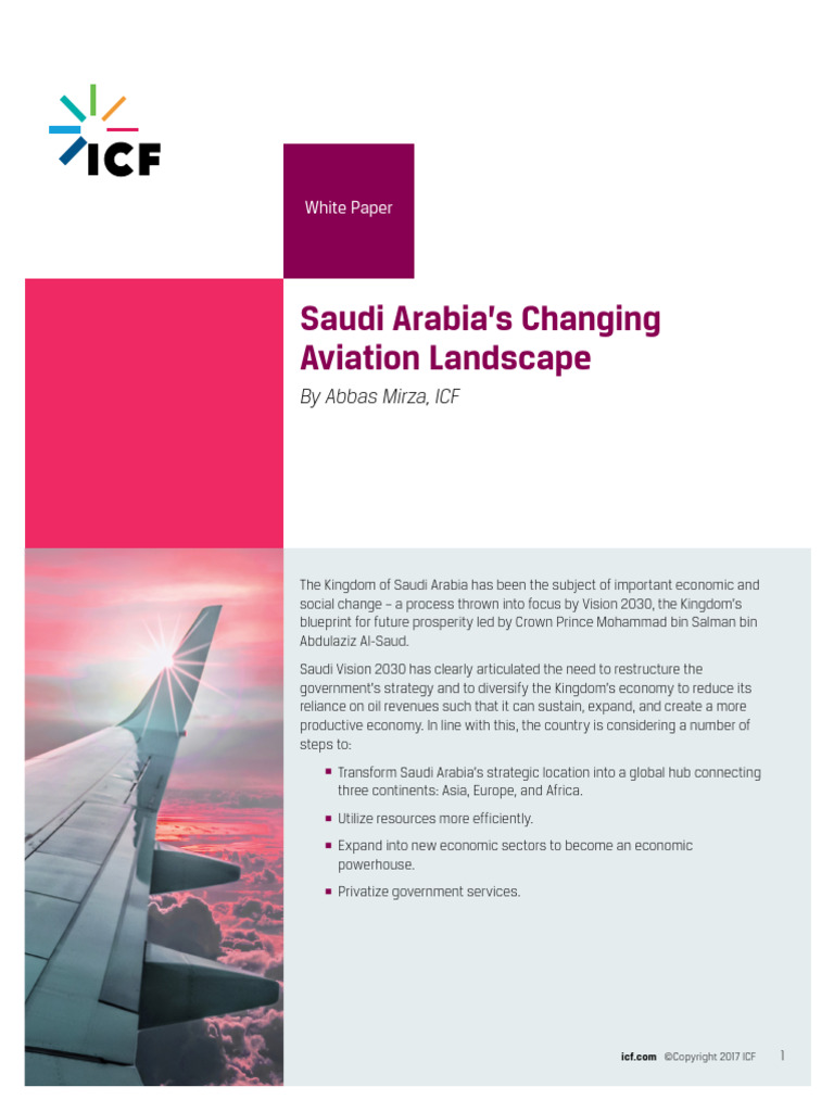 Aviation - Airport - Saudi Arabia - Vision 2030 - Privatization ...