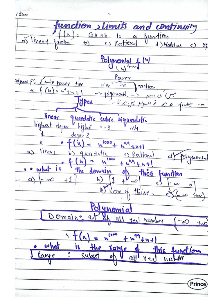 Maths Chapter 1 2nd Year | PDF