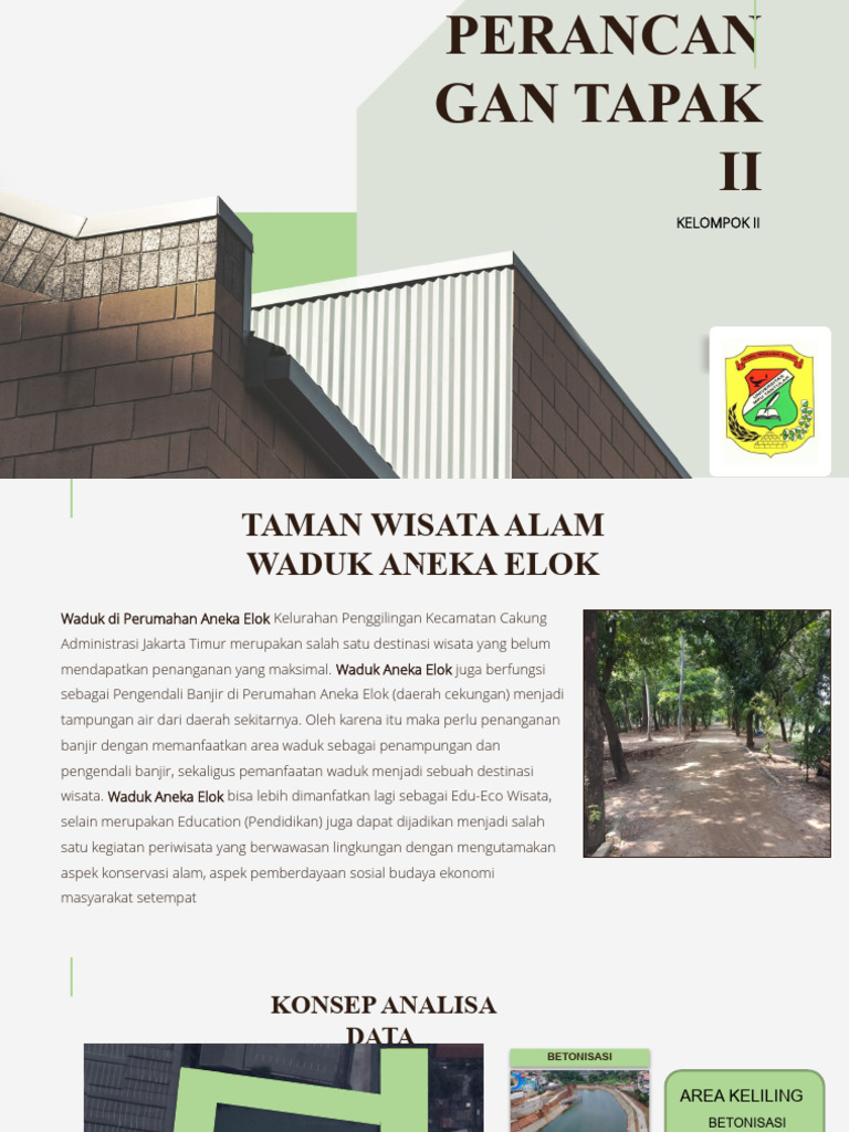 Perancangan Tapak 2 | PDF