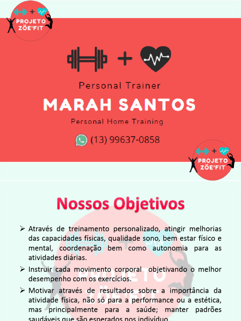 PLANOS PERSONAL TRAINER | PDF