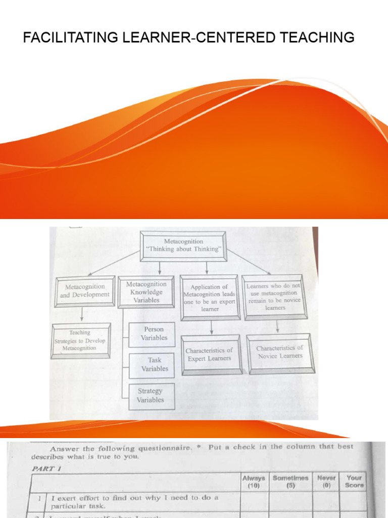 Facilitating Learner-Centered Teaching Module-1 | PDF