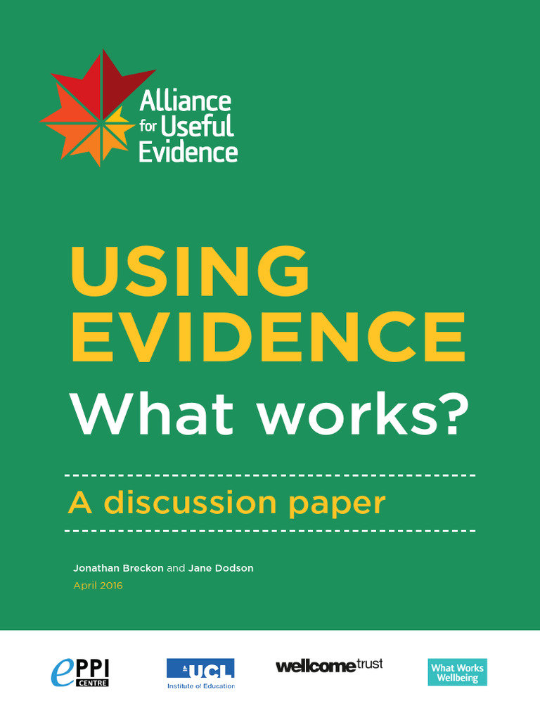 Alliance Policy Using Evidence v4 | PDF | Self-Improvement