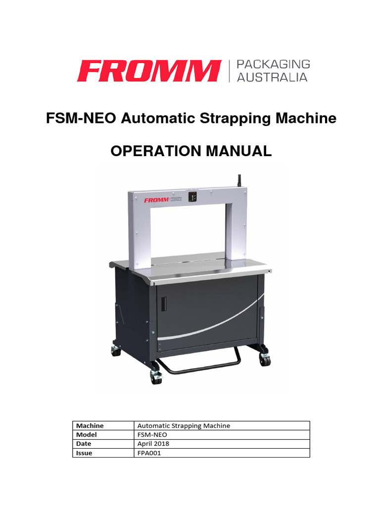 Operation Manual | PDF