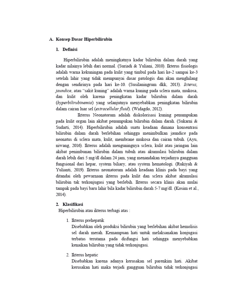 Salin LP Hiperlirubiin 1 | PDF
