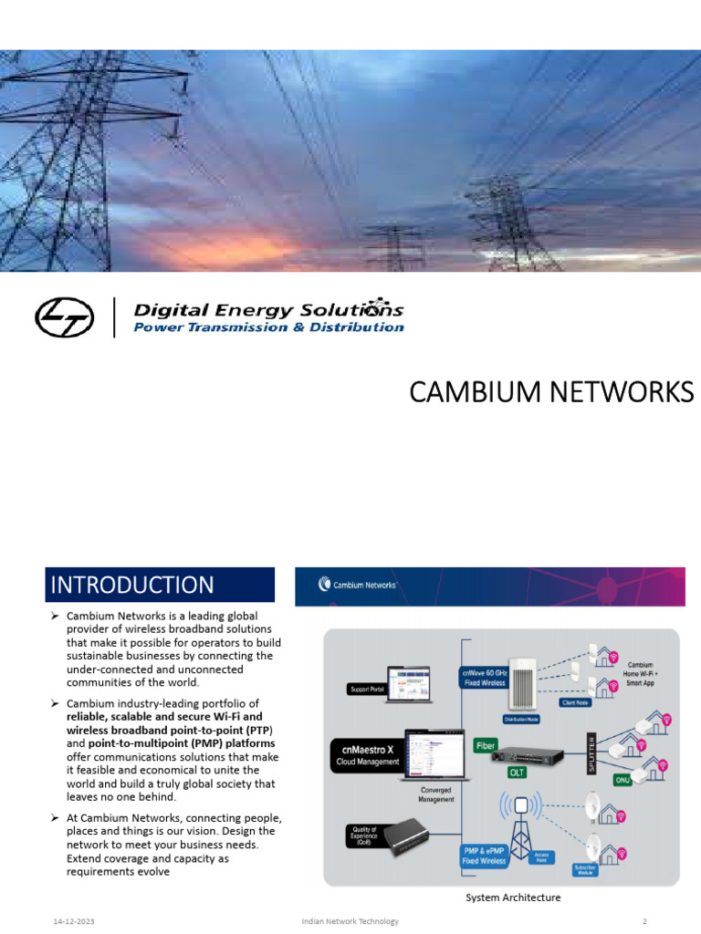 Cambium Networks | PDF