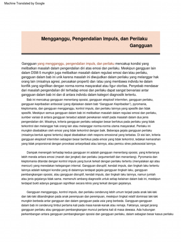 Apa - DSM 5-TR (2022) - 727-750 | PDF