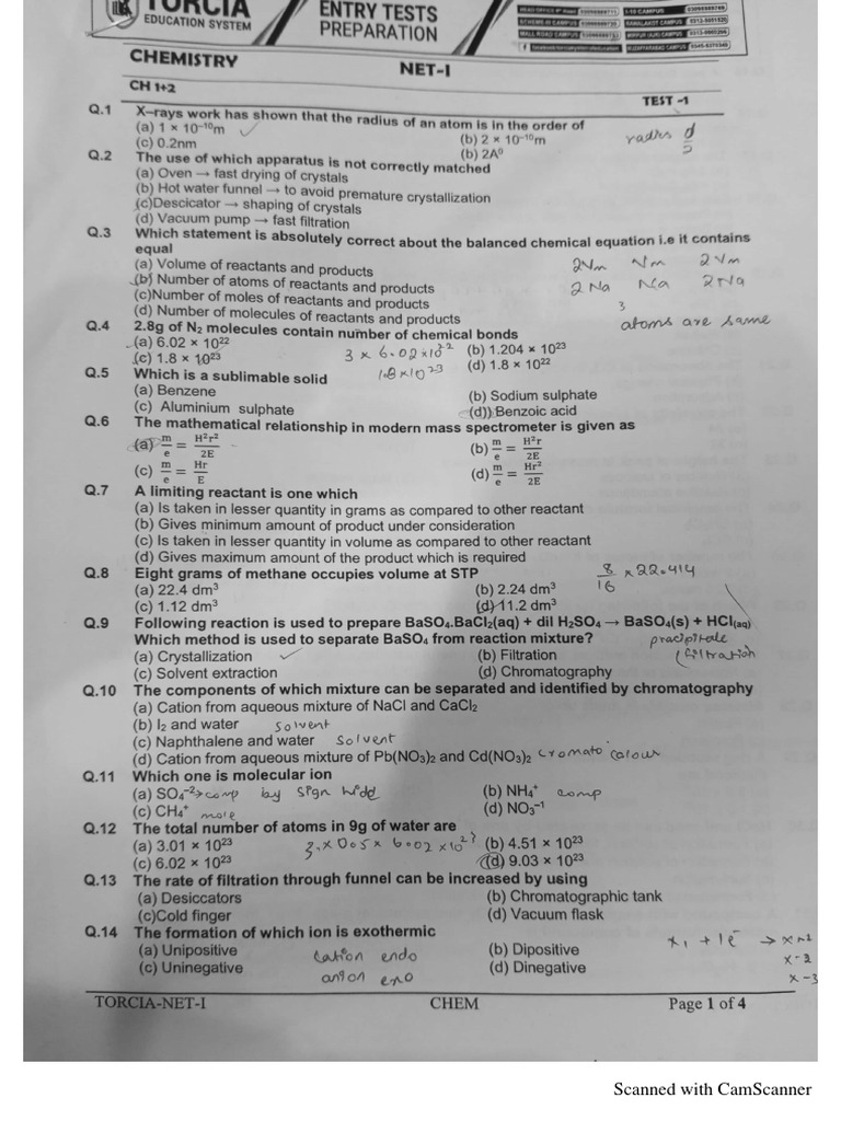 Chemistry Pdf