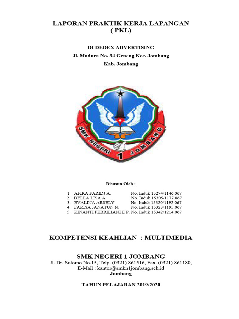 Laporan PKL 2019 di Dedex Advertising | PDF
