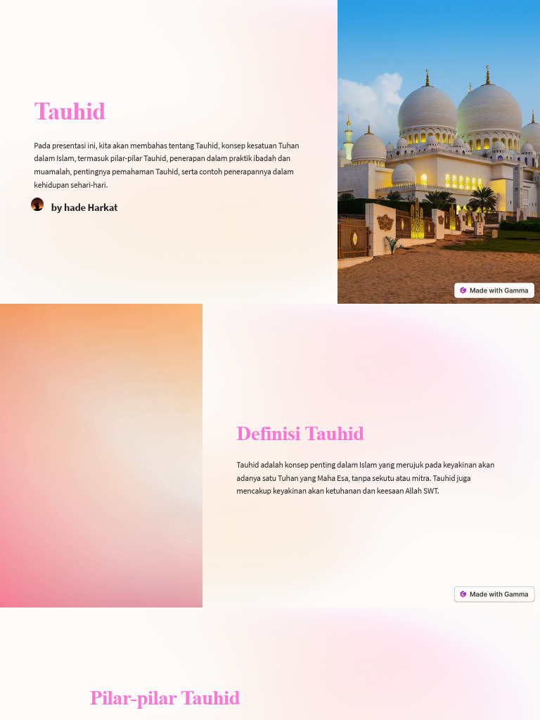 Tauhid | PDF