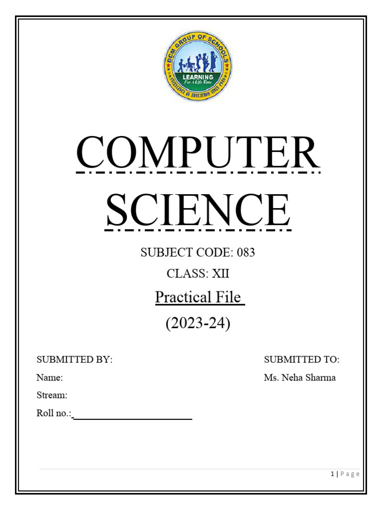 Comp. Practical New | PDF | Teaching Methods & Materials | Computers