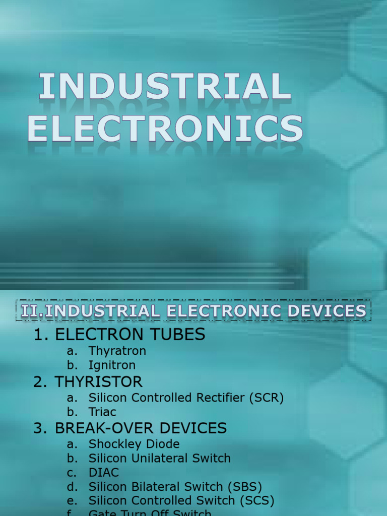 Thyristors | PDF | Science & Mathematics
