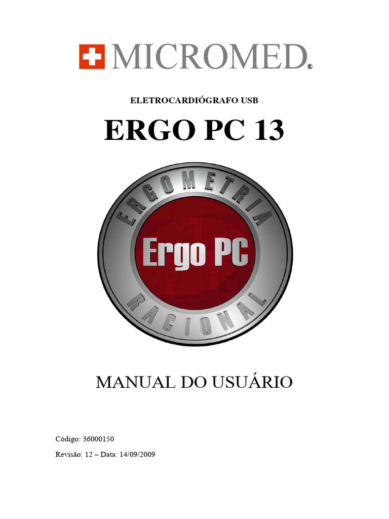 Manual Técnico ErgoPc 13 - Micromed | PDF