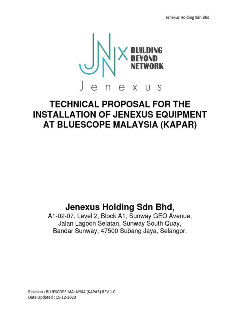BlueScope Bukit Kapar TP Ver 1.0 | PDF | Antenna (Radio) | Wireless