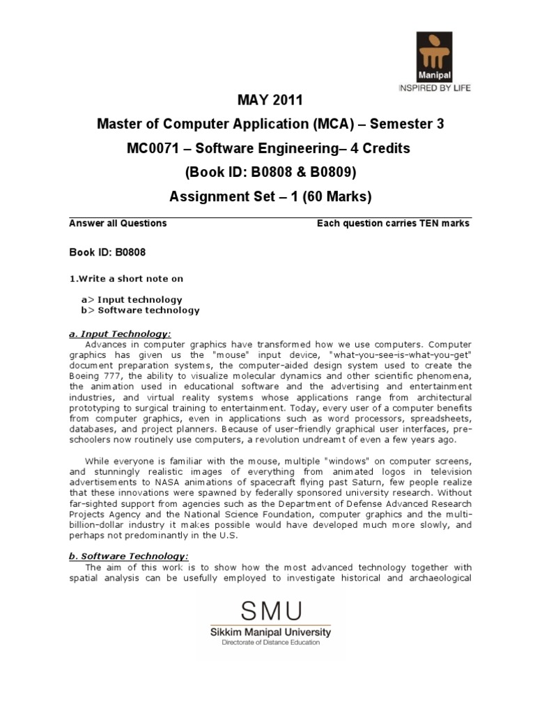 MC0072 New | PDF | Matrix (Mathematics) | Computer Graphics