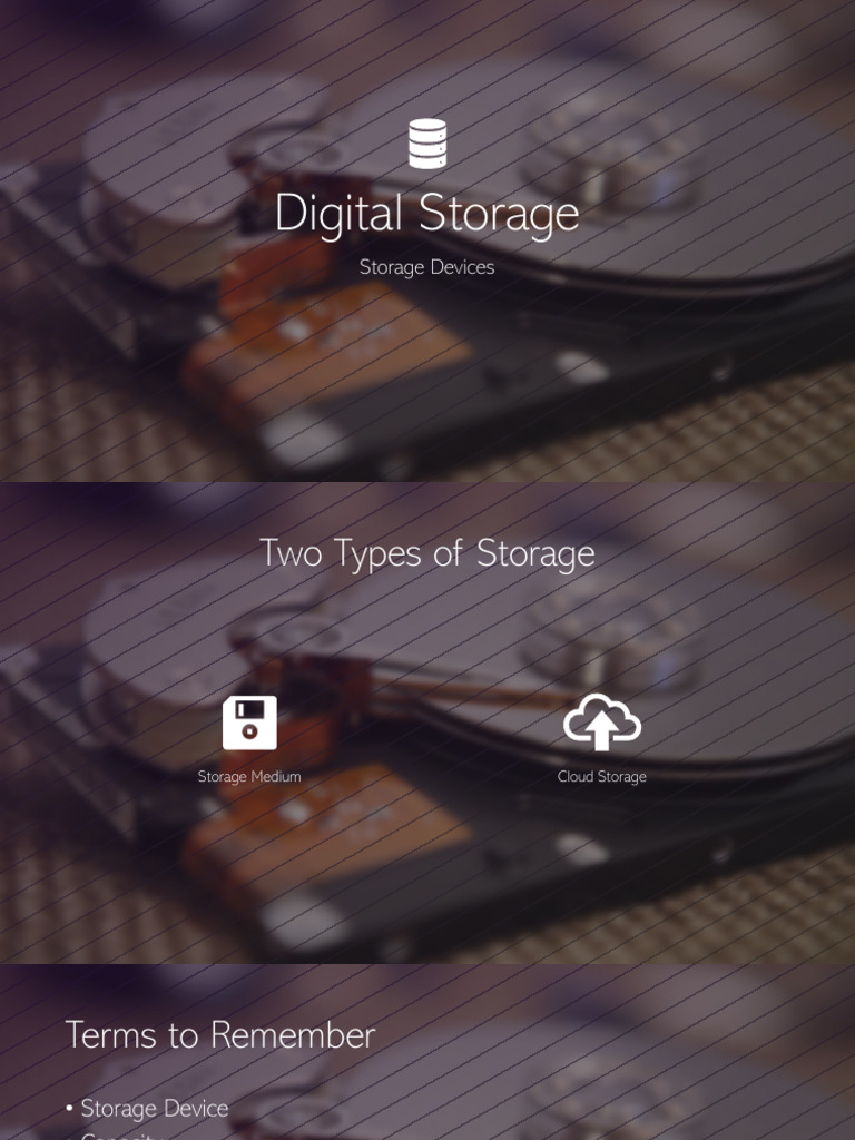 Digital Storage | PDF