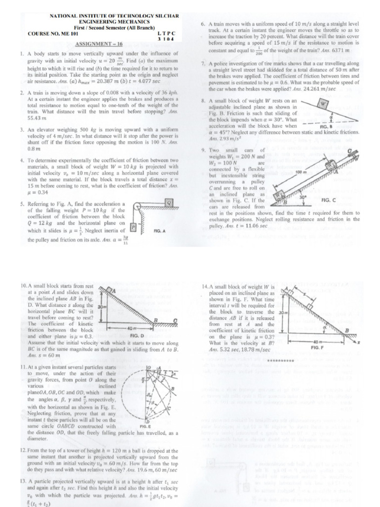 EM Assignment 16 | PDF