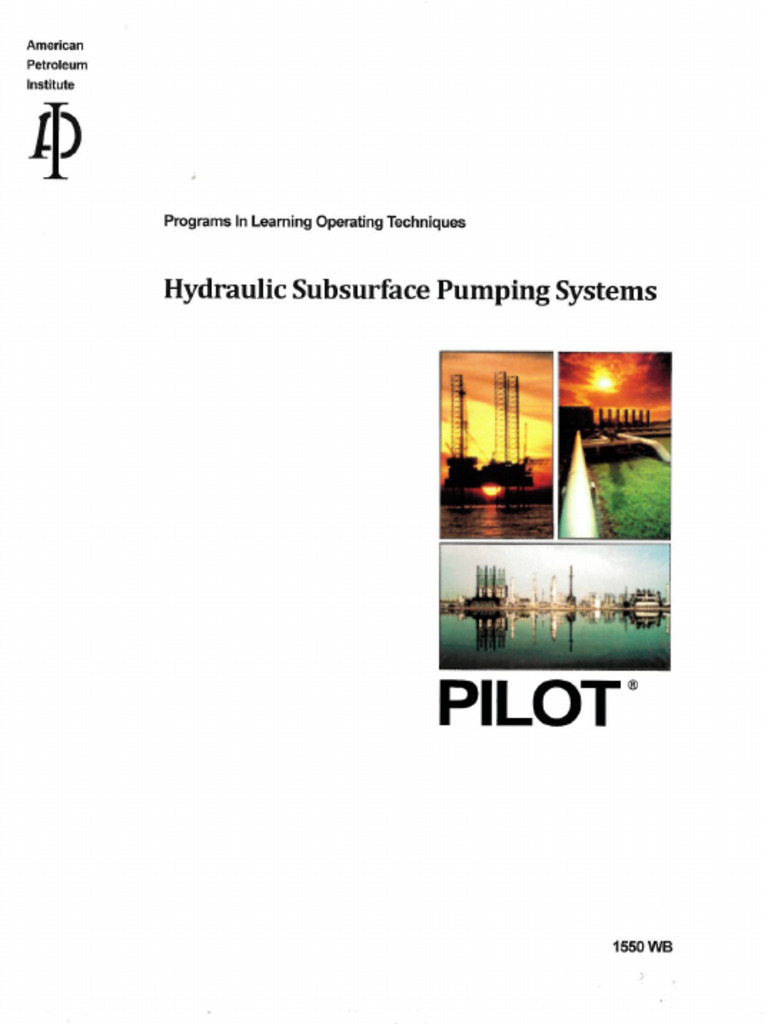 Hydraulic Subsurface Pumping Sysytems Unit-2 | PDF