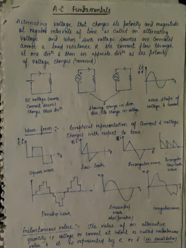 AC Fundamentals | PDF