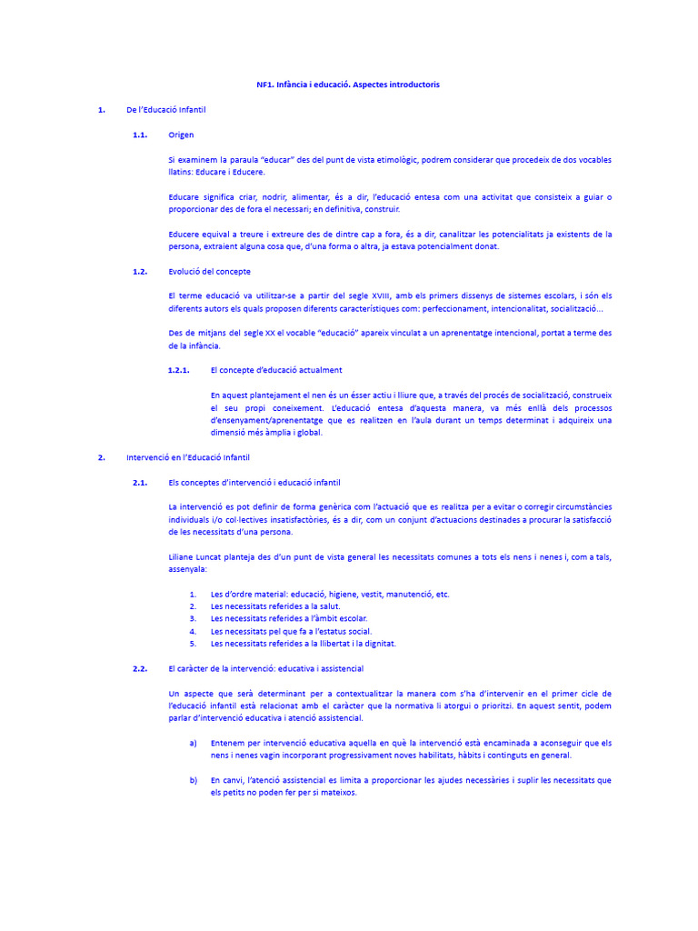 Apunts NF1 I NF2 | PDF