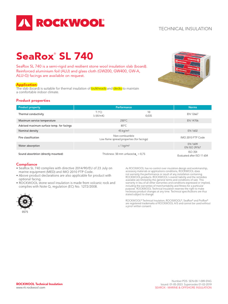 RW Ti Searox SL 740 | PDF