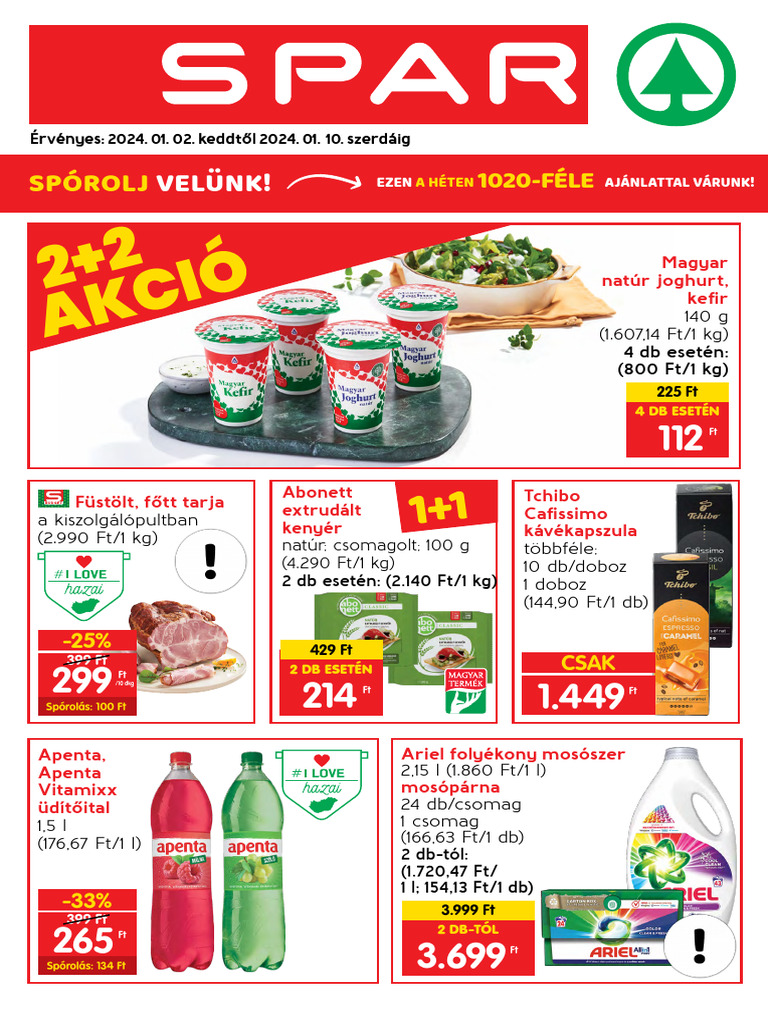 1 SPAR - Szrlap | PDF
