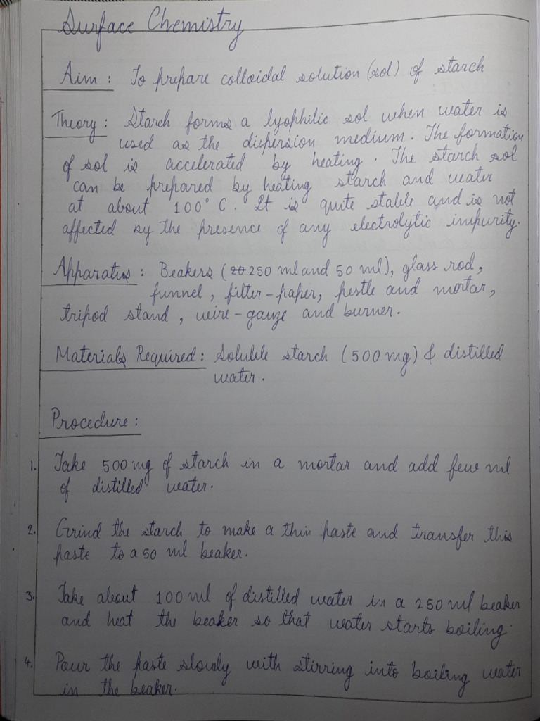 Chemistry Practicals - 2 | PDF