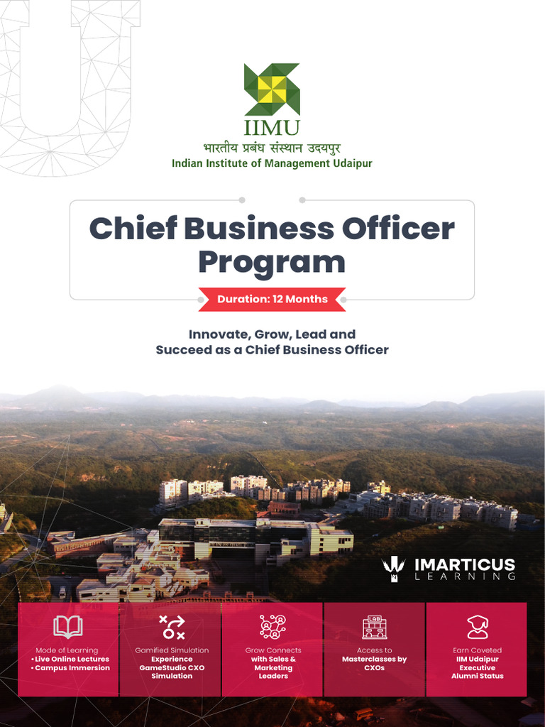 IIMU CBO Brochure | PDF