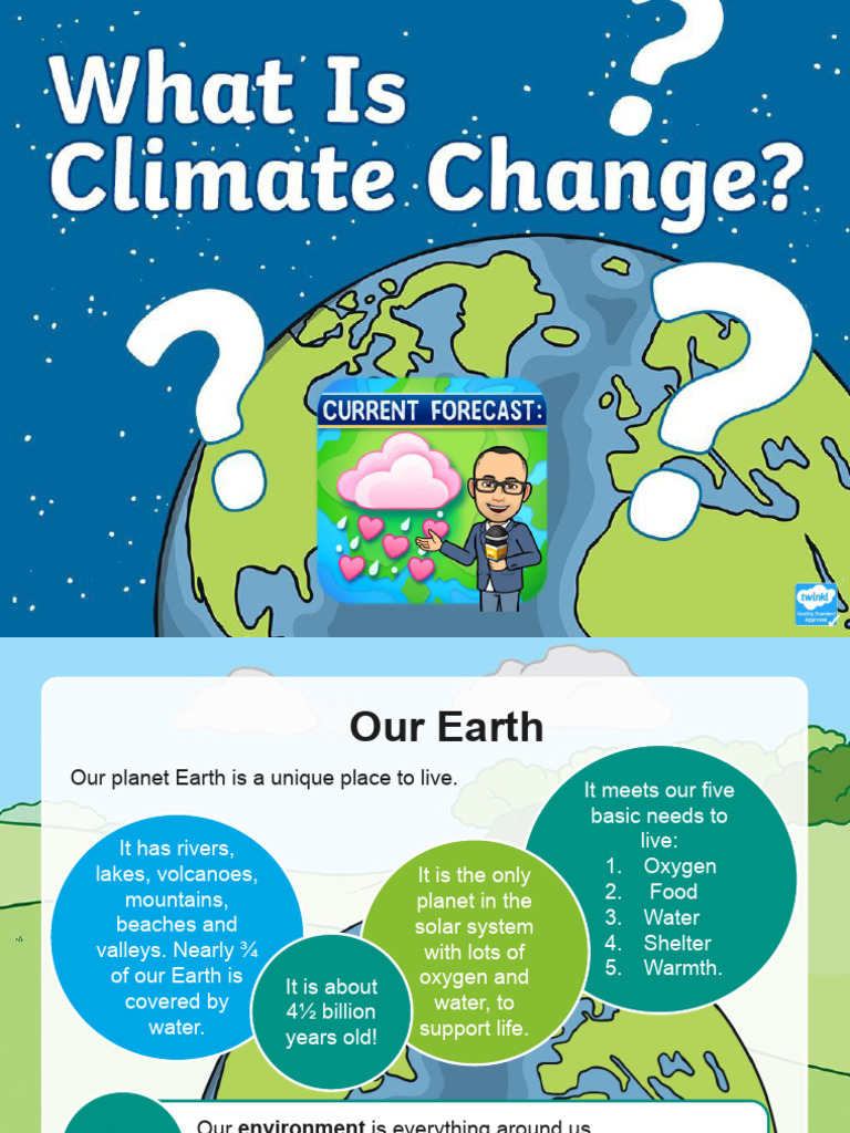 What Is Climate Change PowerPoint | PDF