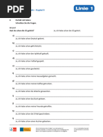 Kopiervorlagen Linie1 A1.1 Online V3 | PDF