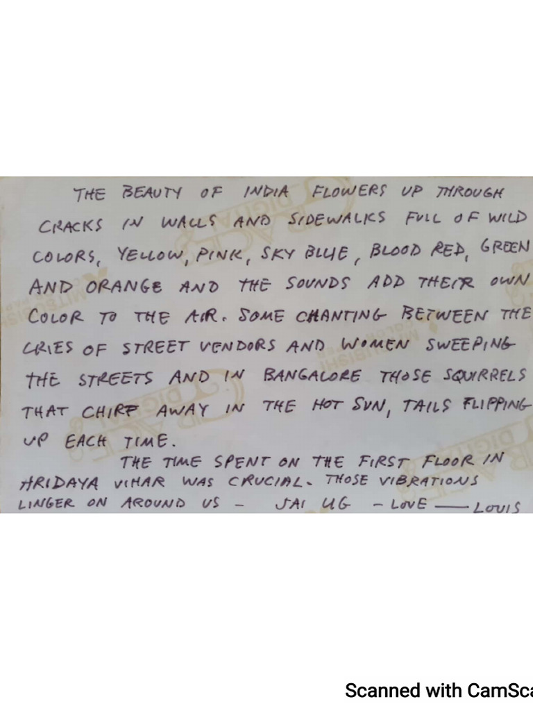 Louis Letter in 2008 | PDF