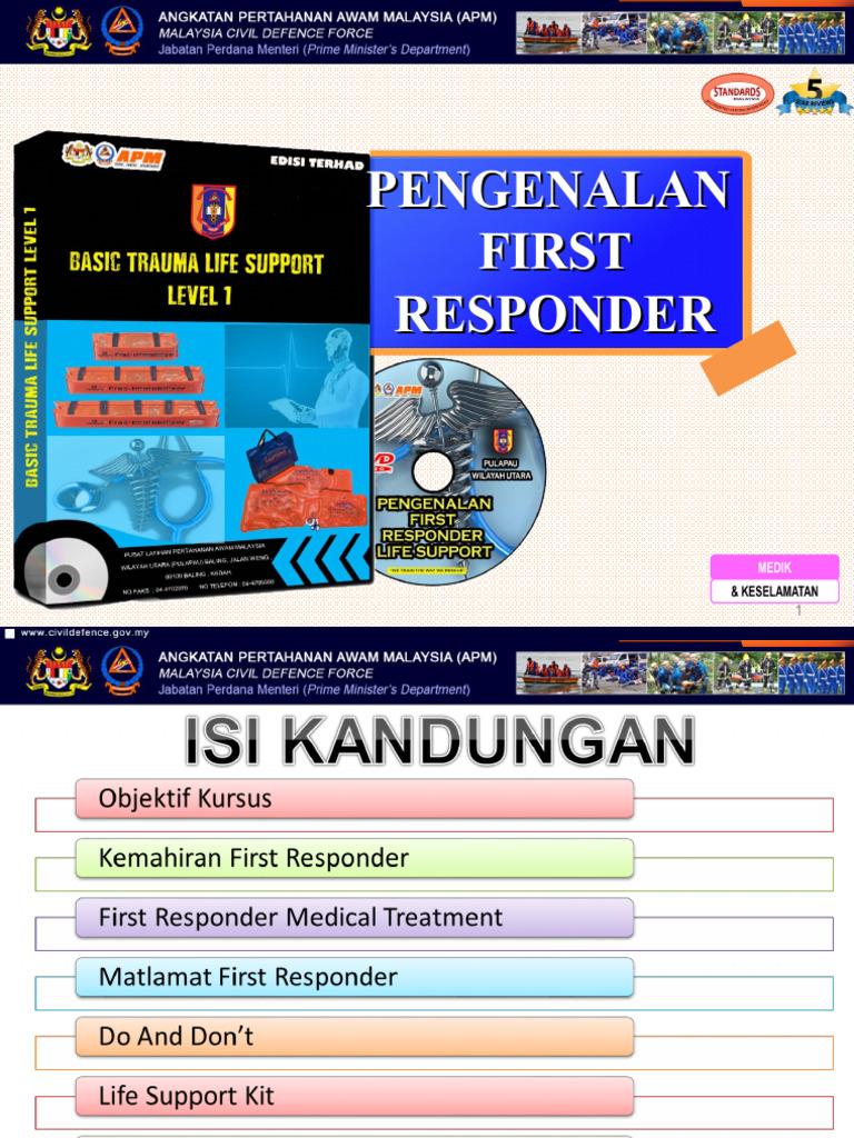 Pengenalan First Responder | PDF