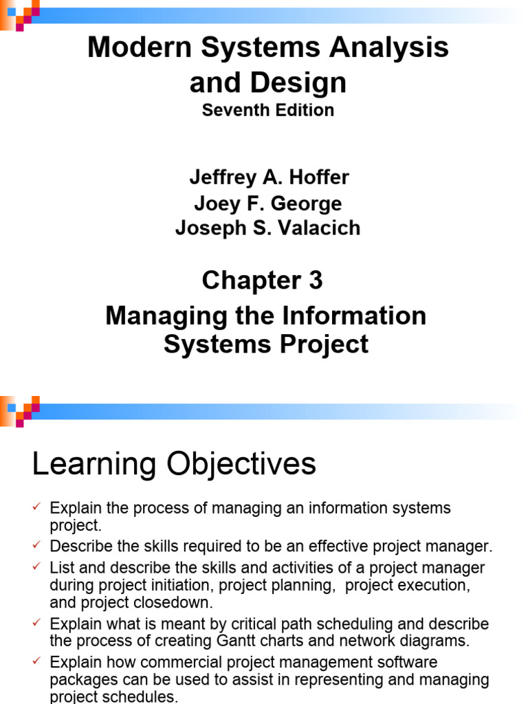 Hoffer Msad6e ch03 | PDF | Systems Science | Computing