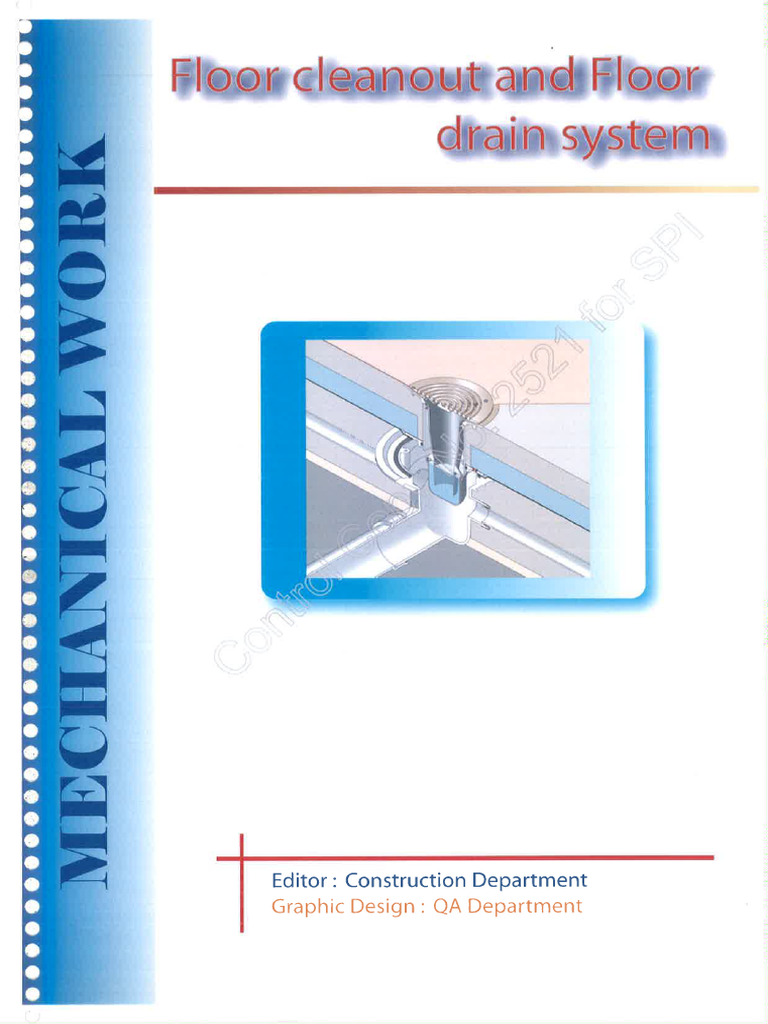 Volume 6 - Floor Drain and Co | PDF