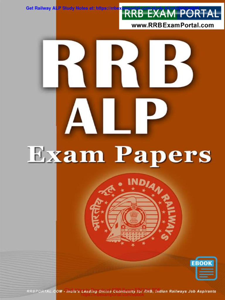 RRB Assistant Loco Pilot-Exam Papers | PDF