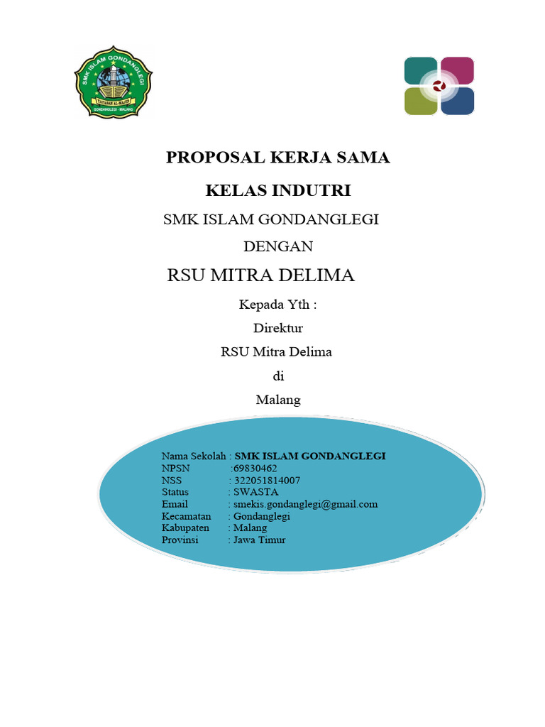 Proposal Kelas Industri | PDF