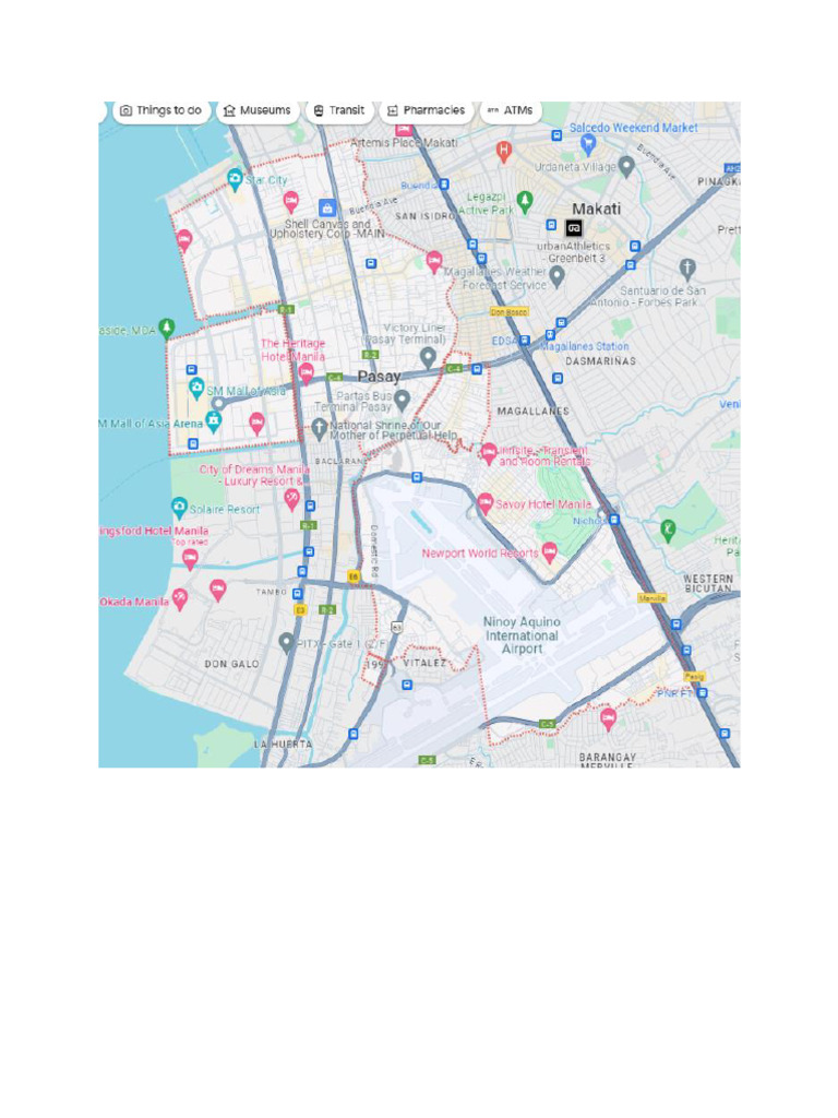 Map of Pasay | PDF