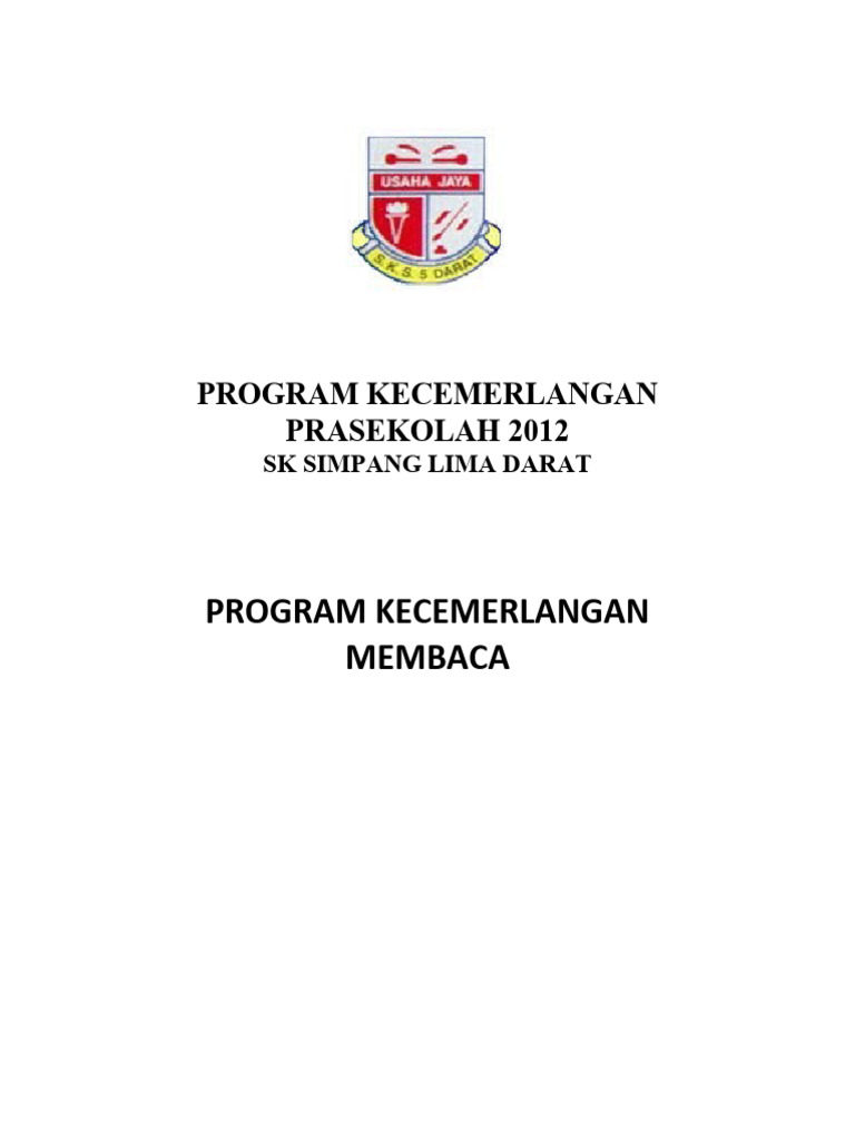 Program Kecemerlangan Membaca 2012 | PDF