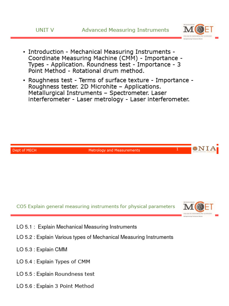 MM Unit 5 | PDF