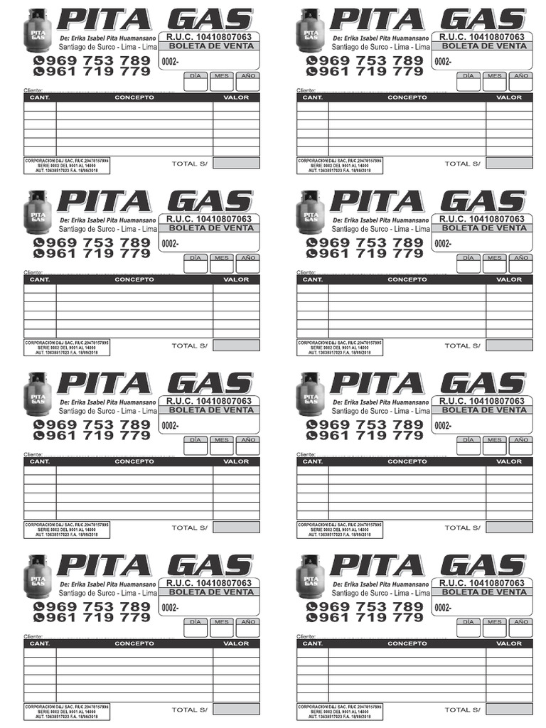 Pita Gas | PDF