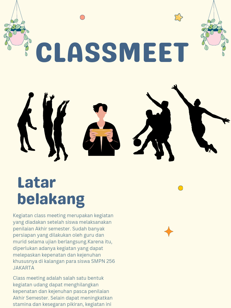 Kegiatan Class Meeting SMPN 256 Jakarta | PDF