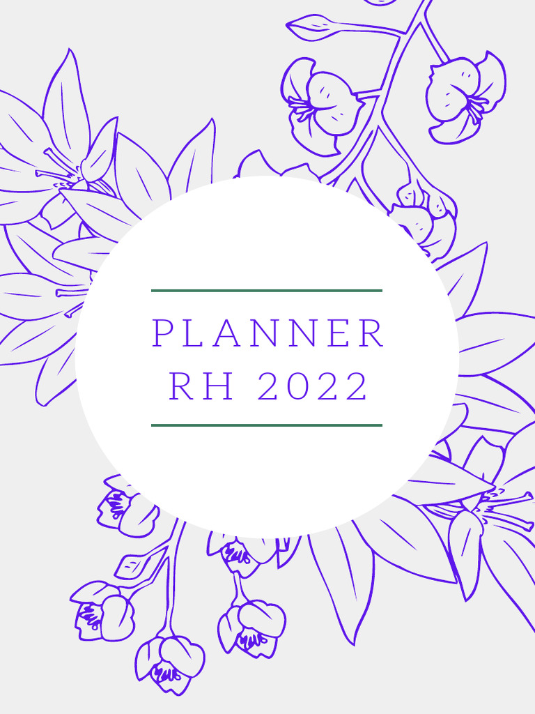 Planner RH 2022 Capas | PDF
