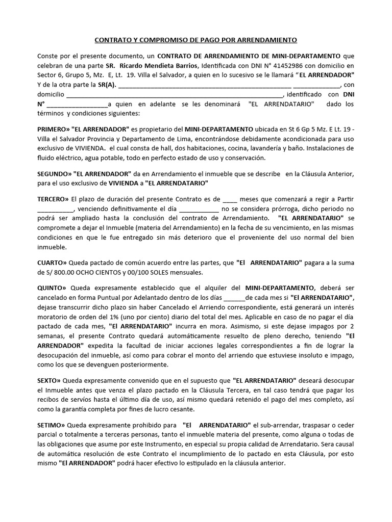 Depa 800 Ricardo | PDF