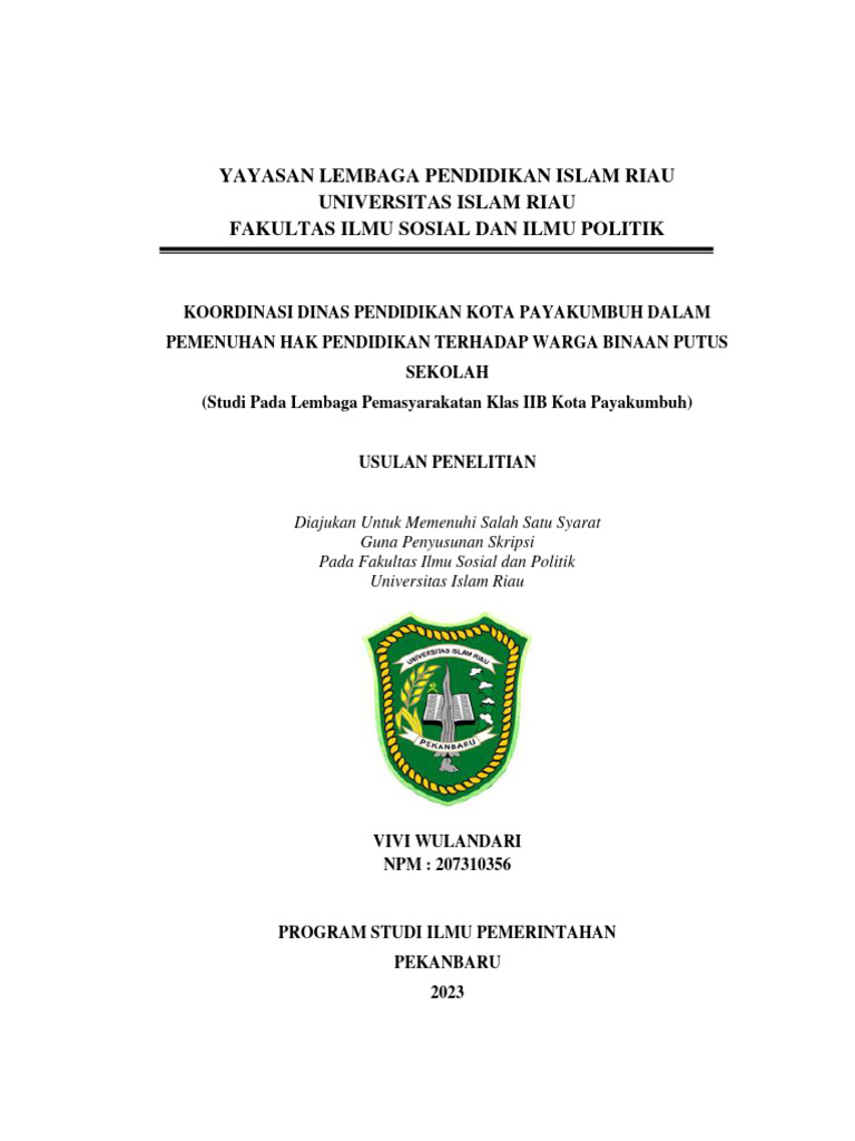 Ini Proposal Yang Di Acc-2 | PDF